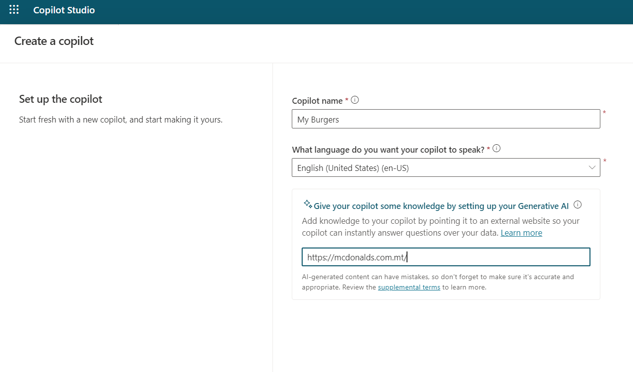 Getting Started with Microsoft Copilot Studio – decodeDynamics